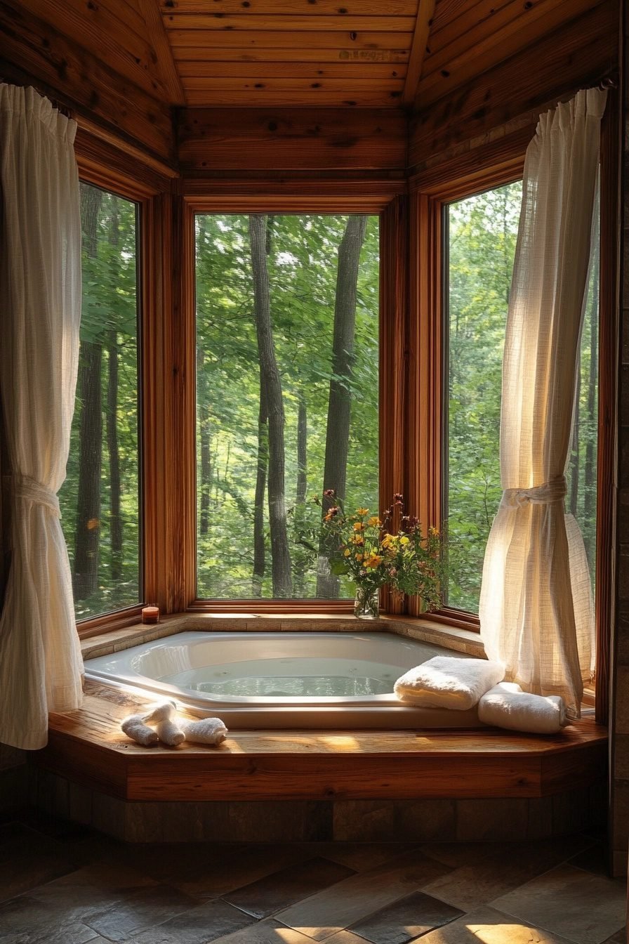 29 Small Log Cabin Interior Bathroom Ideas For A Perfectly Cozy Upgrade ...