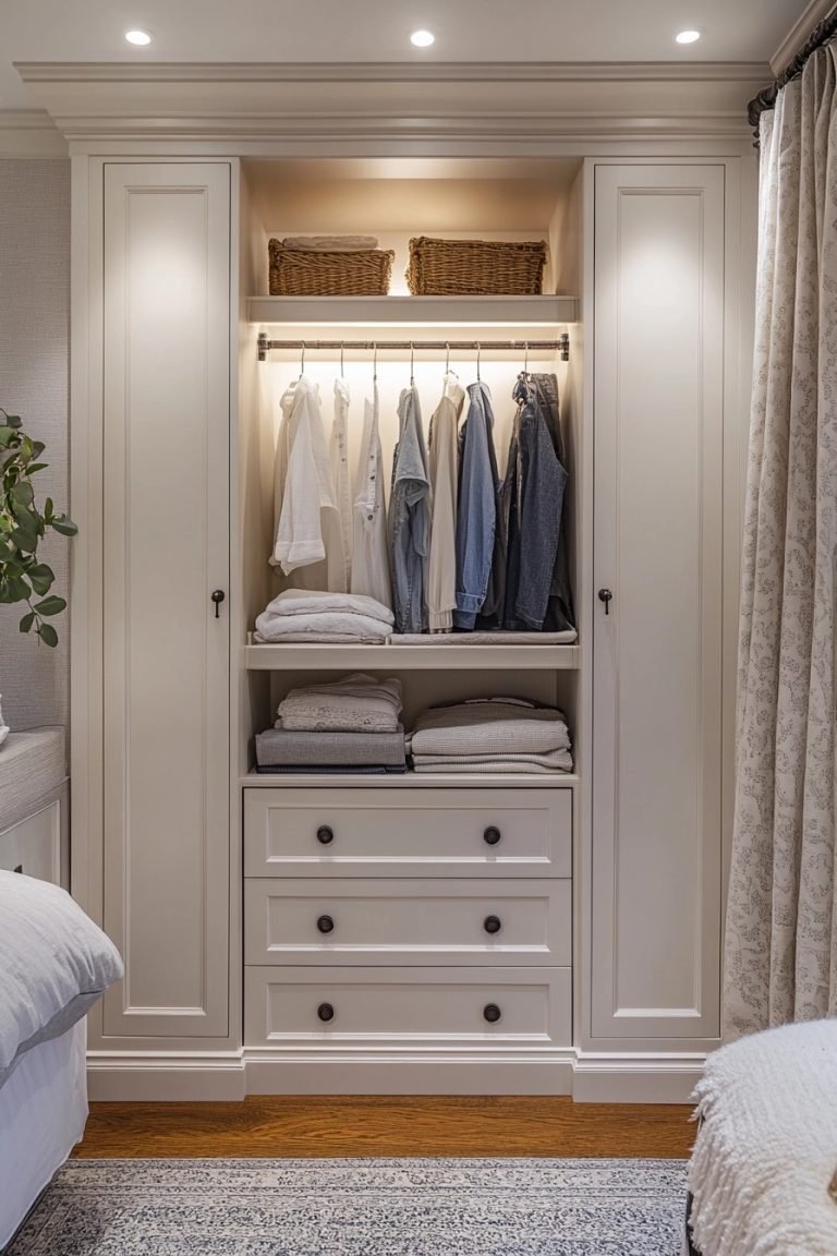 29 Tiny Apartment Closet Ideas For Efficient And Space-Saving Solutions ...
