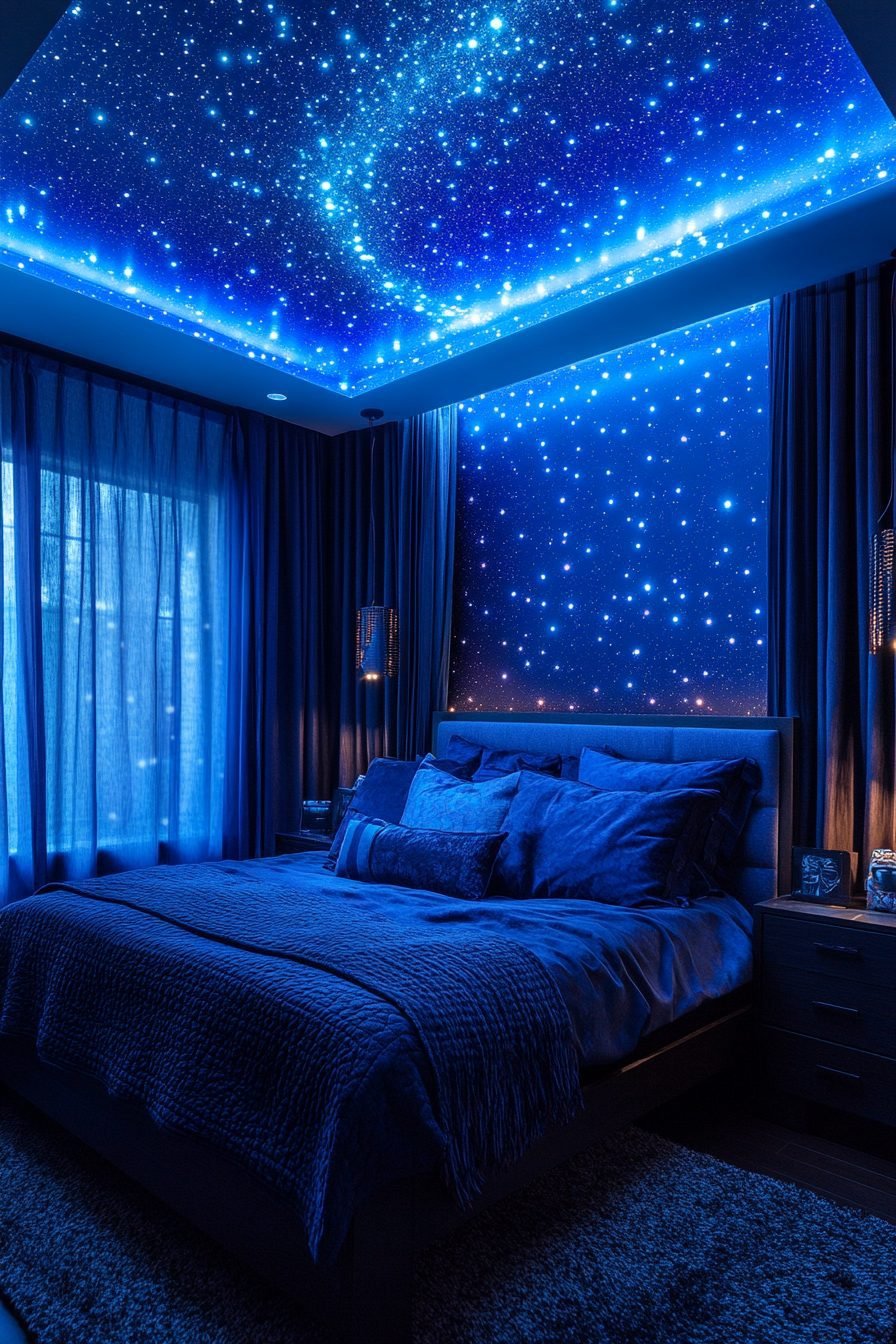 29 Blue Fantasy Bedroom Ideas That Will Turn Your Room Into A ...