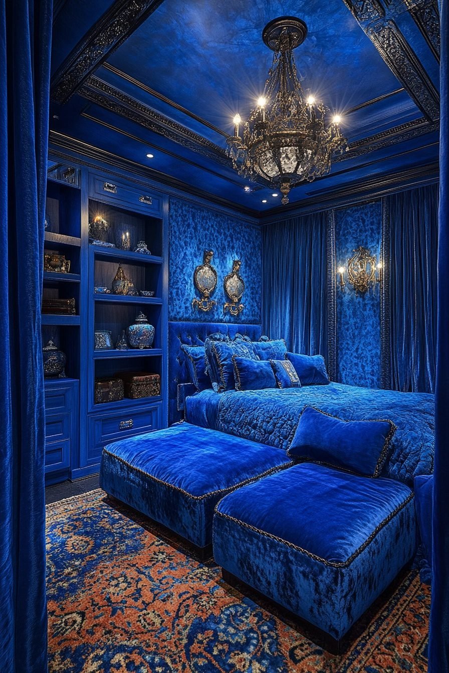 29 Blue Fantasy Bedroom Ideas That Will Turn Your Room Into A ...