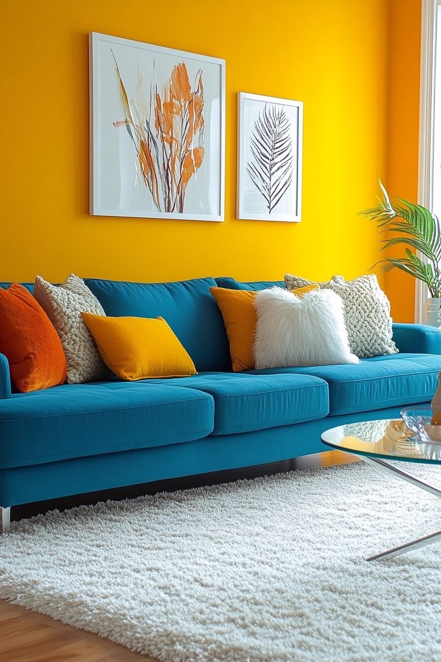 29 Yellow Living Room Ideas To Bring Vibrancy And Charm - Courtneys World