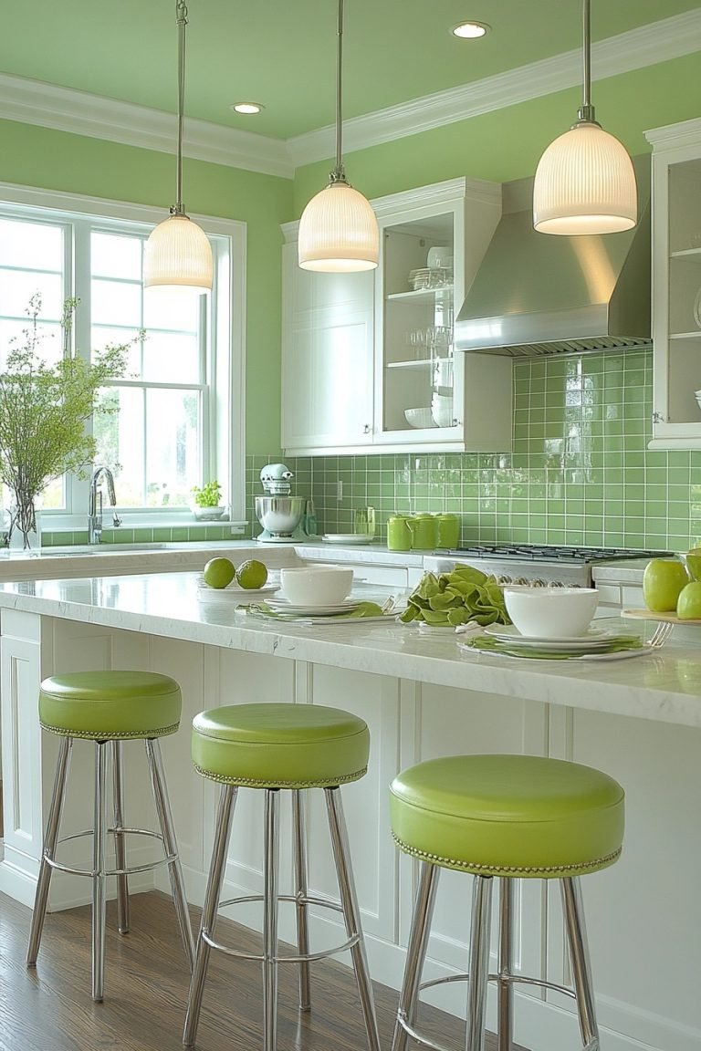 29 Green Kitchen Designs For A Modern And Eco-Friendly Touch ...