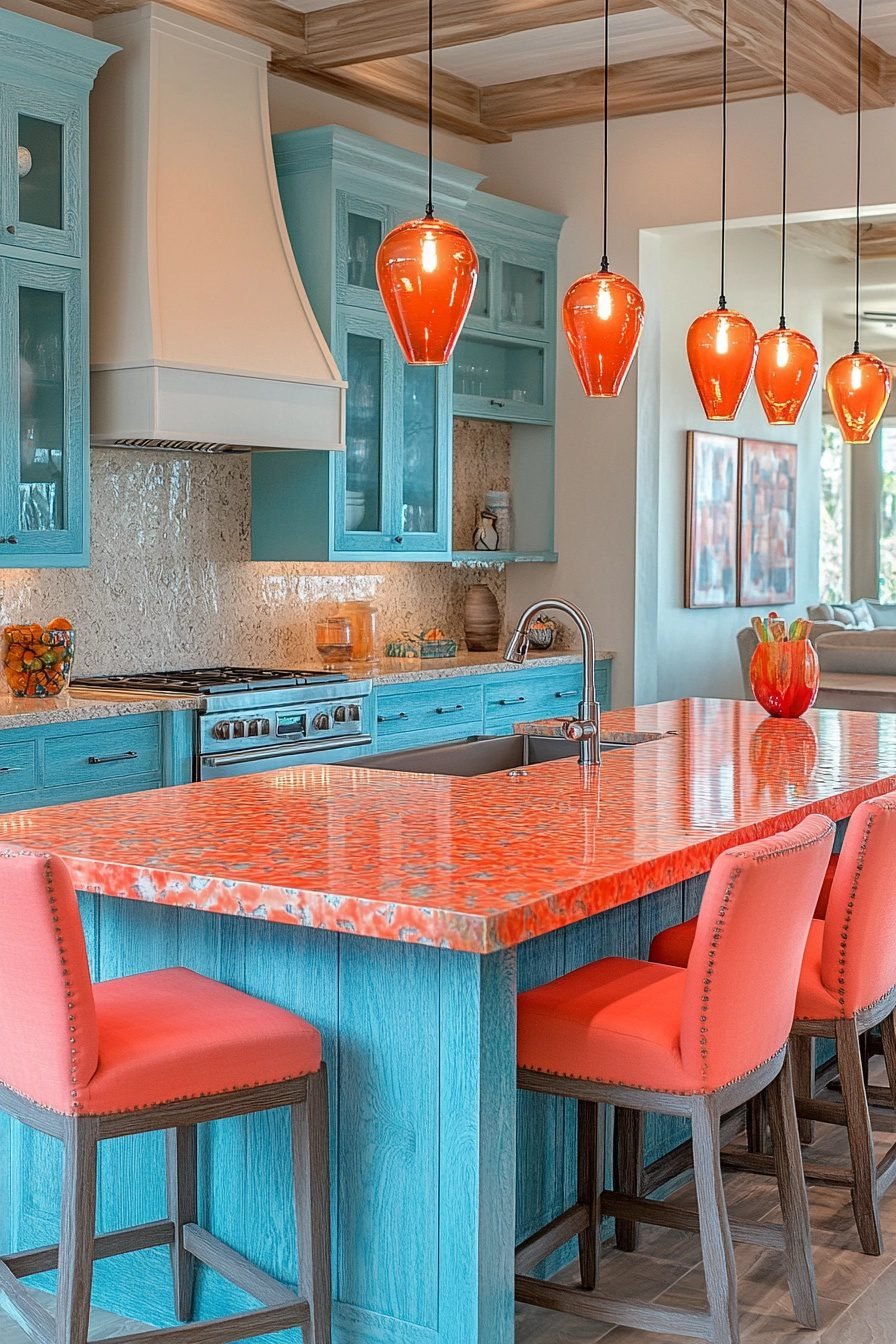 29 Coastal Farmhouse Kitchen Ideas That Capture Seaside Serenity ...
