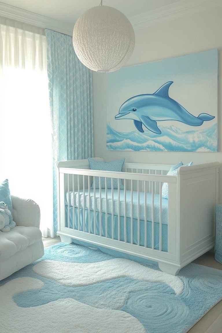 29 Ocean Nursery Ideas To Bring Underwater Magic To Your Baby’s Space ...