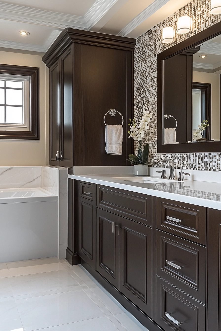 29 Transitional Bathroom Design Ideas For A Modern Yet Traditional Look ...