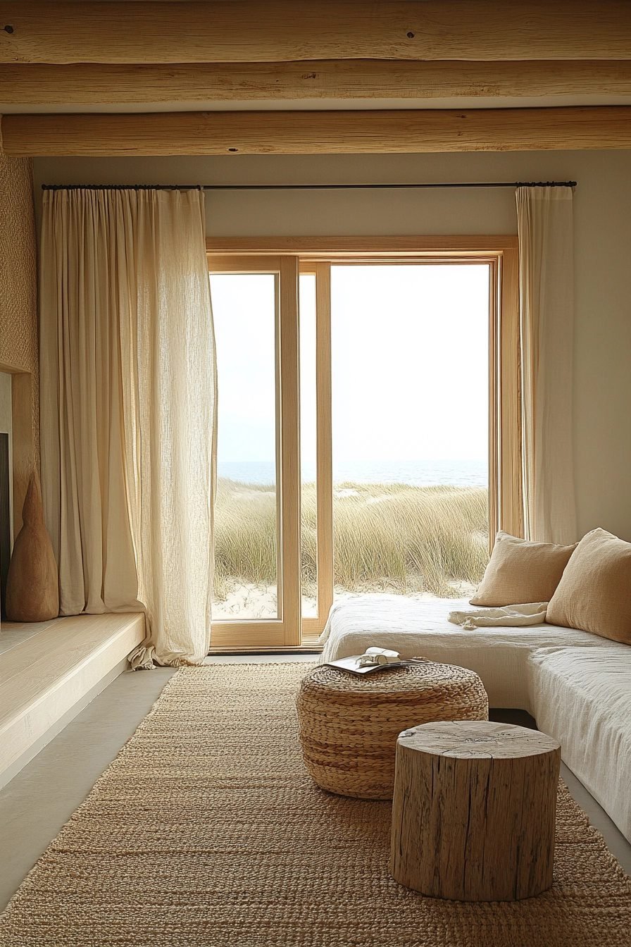 29 Beach Lounge Room Ideas: From Sandy Tones To Ocean Blues - Courtneys ...