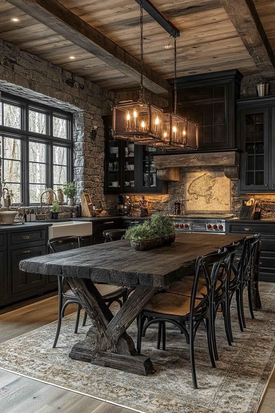 29 Western Gothic Kitchen Ideas For A Unique And Edgy Design ...