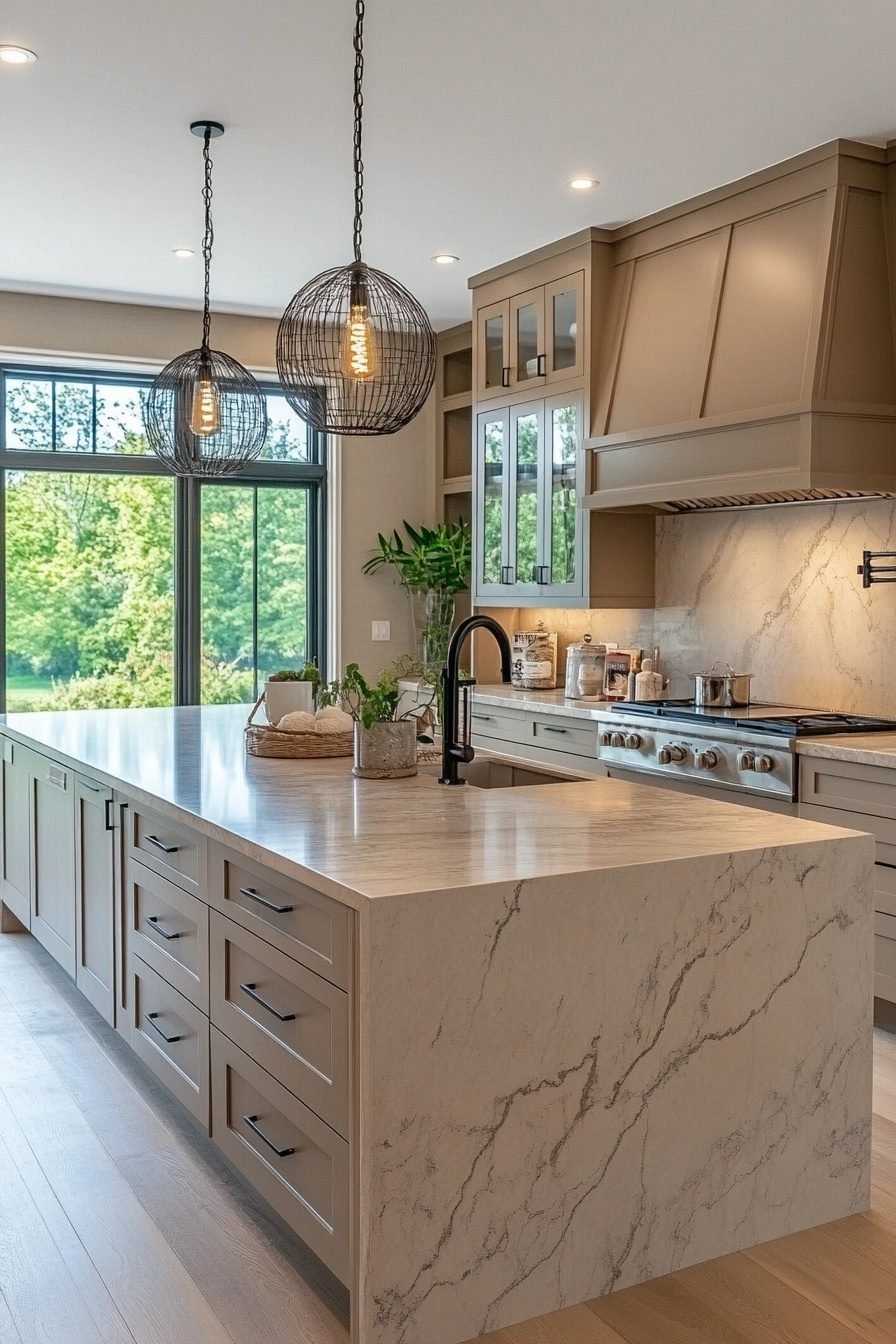 29 Earthy Kitchen Ideas To Incorporate Natural Materials And Tones ...