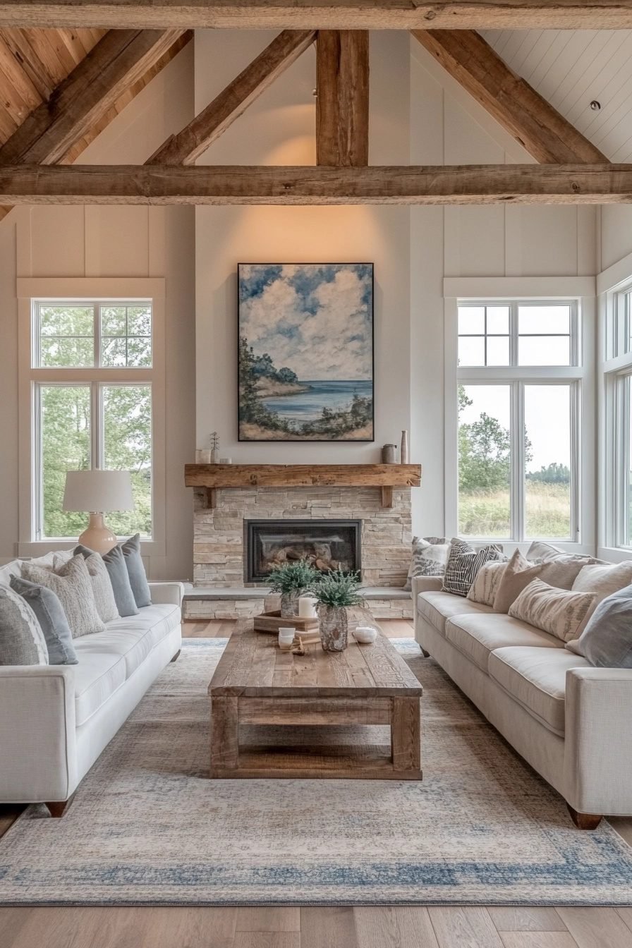 29 Modern Farmhouse Living Room Ideas For A Chic Countryside Feel ...