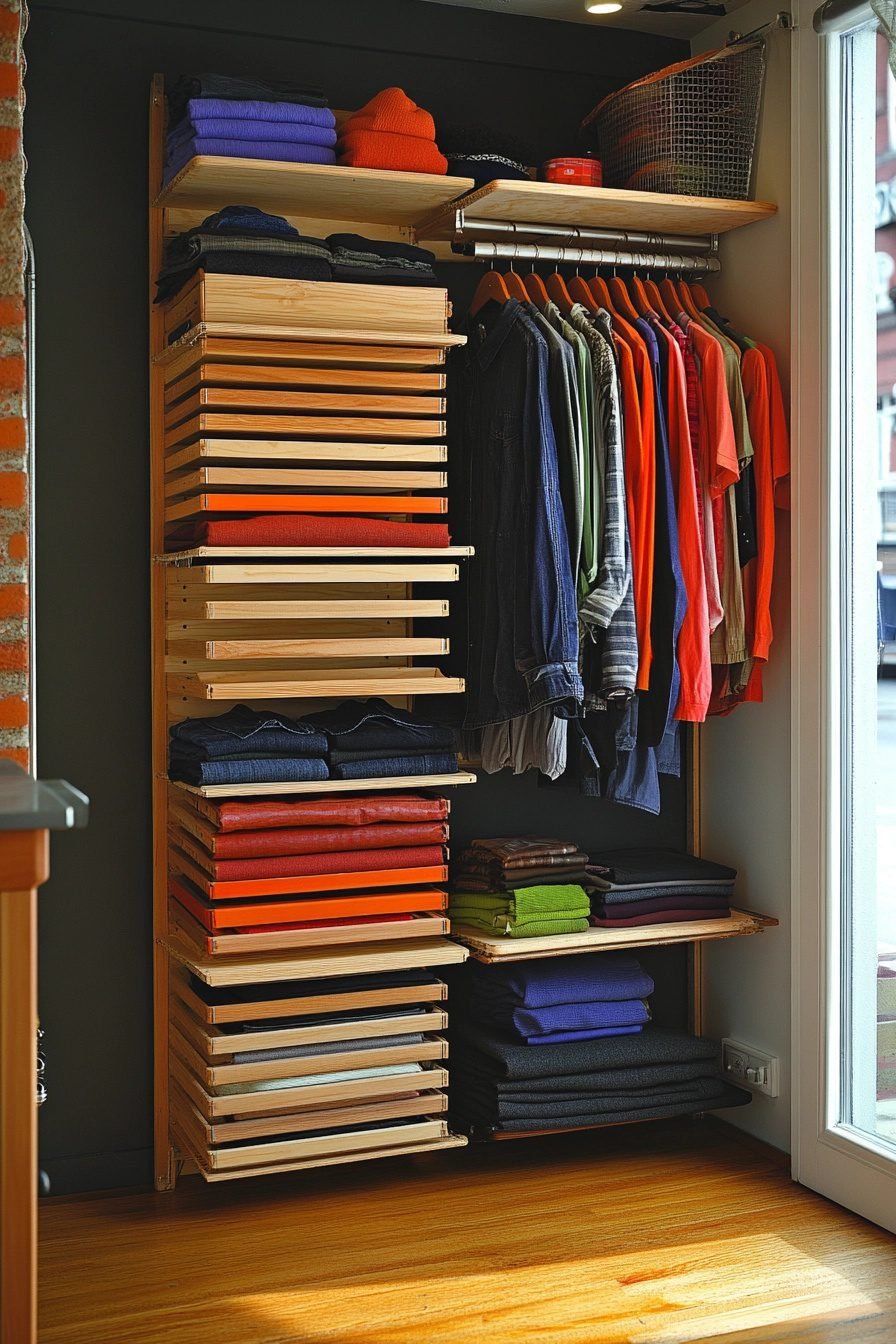29 Tiny Apartment Closet Ideas For Efficient And Space-Saving Solutions ...