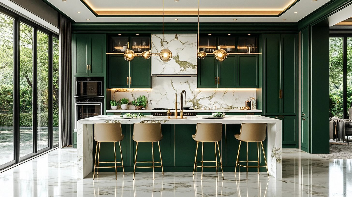 29 Green Kitchen Designs For A Modern And Eco-Friendly Touch ...