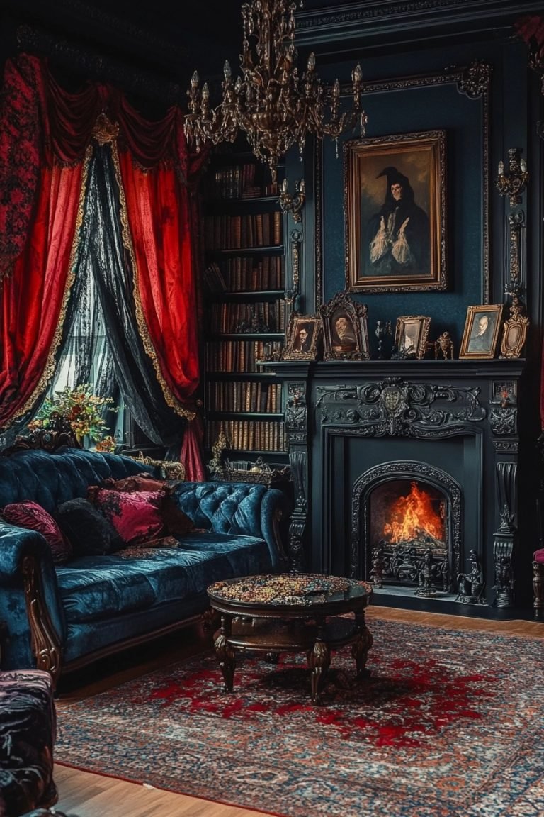 29 Halloween Decor Living Room Ideas For A Stylishly Spooky Makeover ...