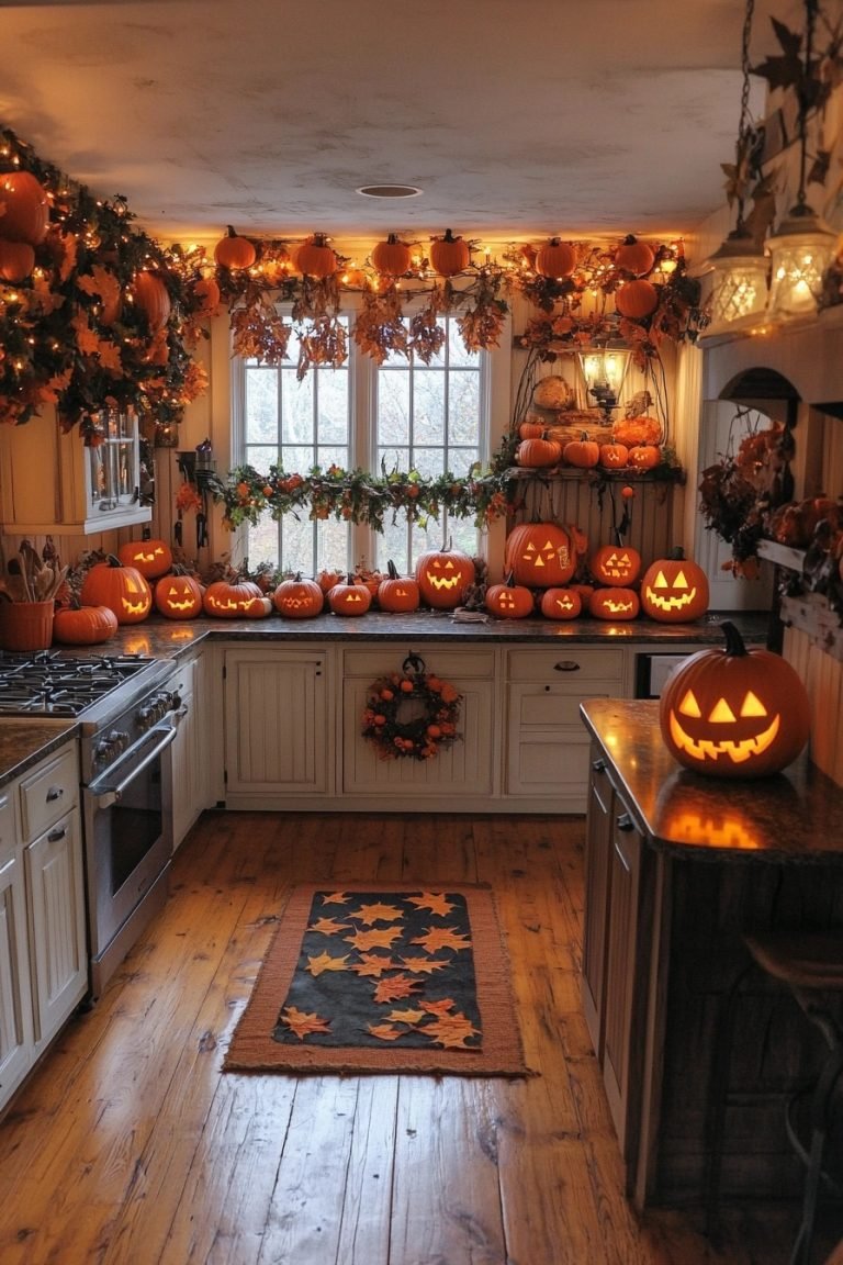 29 Halloween Decor Kitchen Ideas To Add A Touch Of Spooky Charm ...