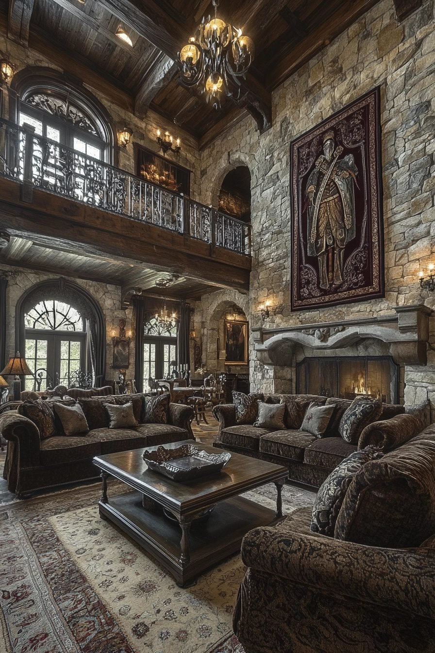 29 Western Gothic Living Room Ideas For A Sophisticated And Edgy Design ...