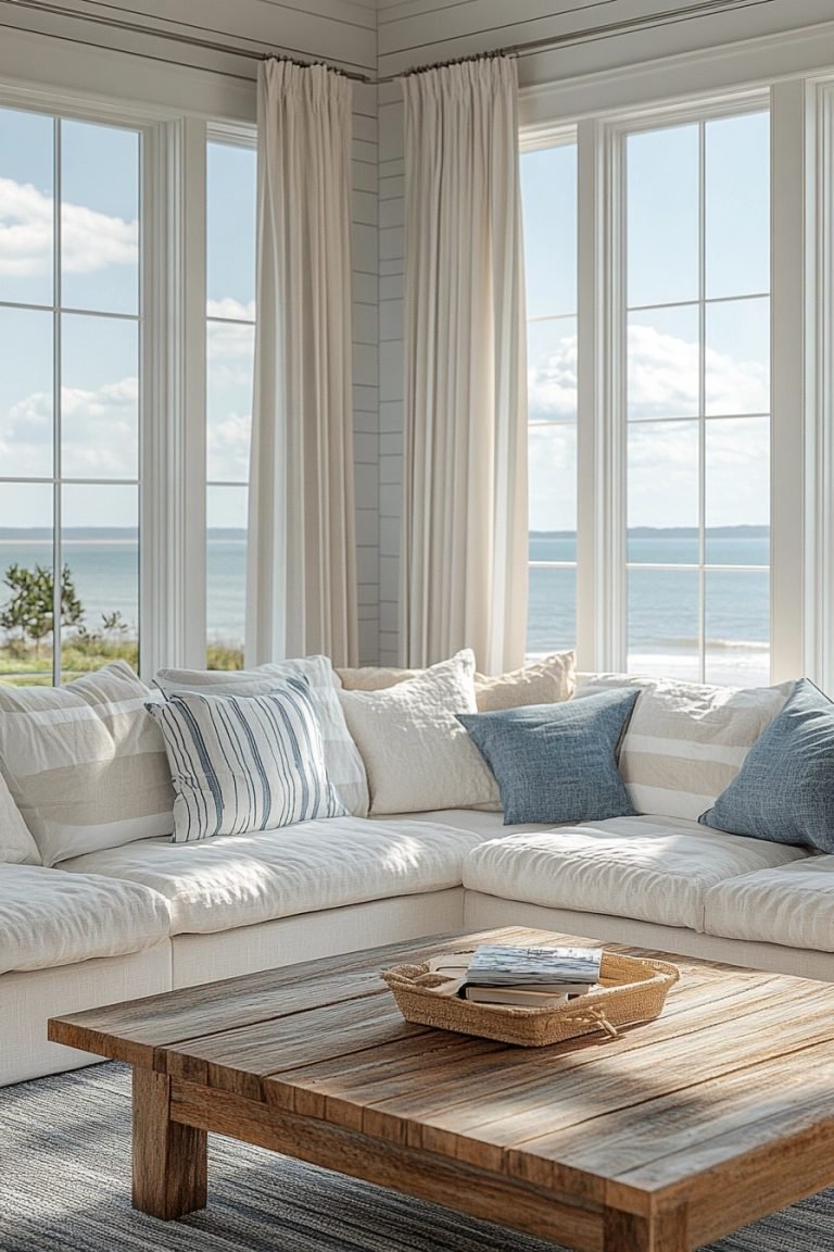 29 Coastal Farmhouse Decor Ideas That Blend Rustic Charm With Oceanic ...