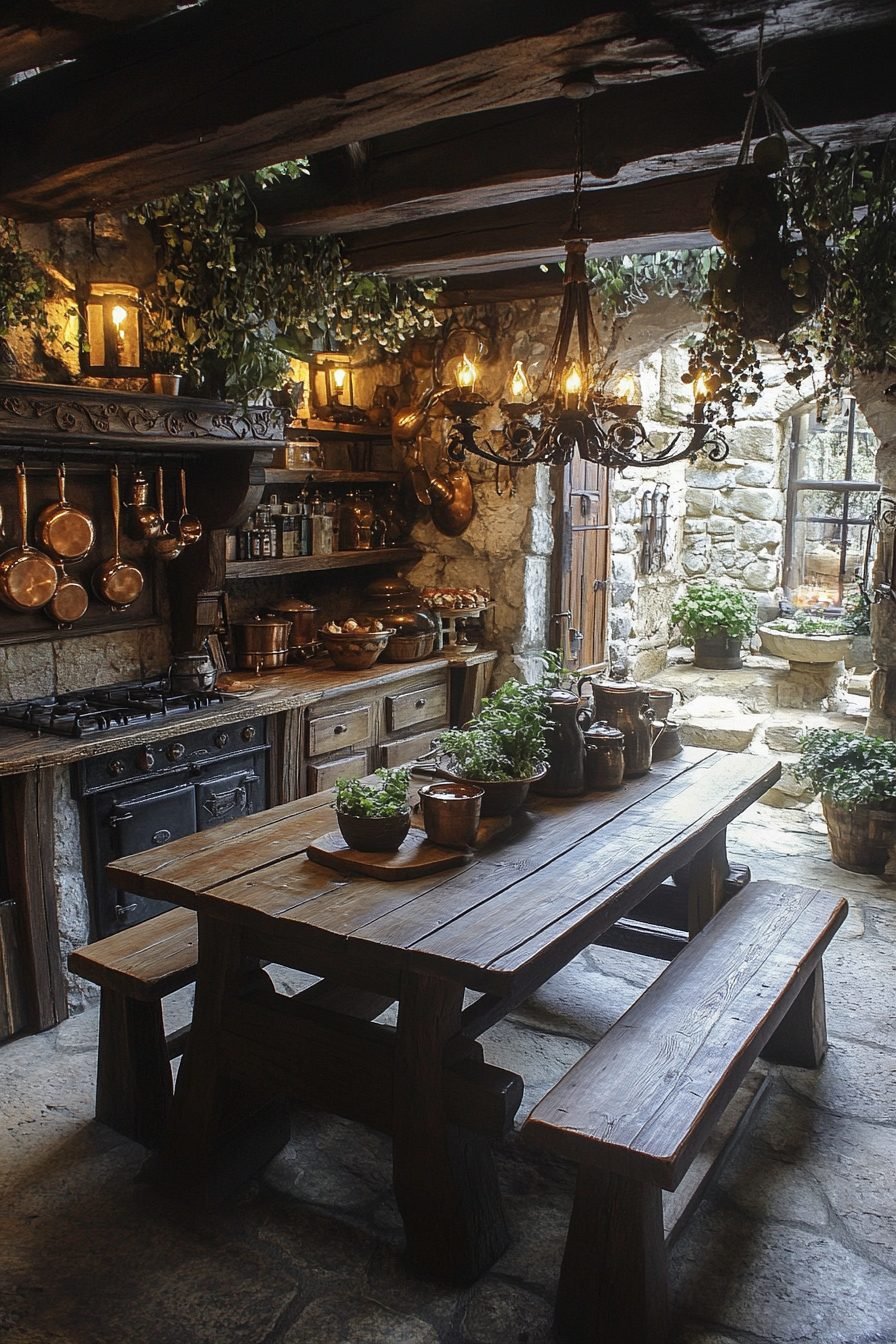 29 Western Gothic Kitchen Ideas For A Unique And Edgy Design ...