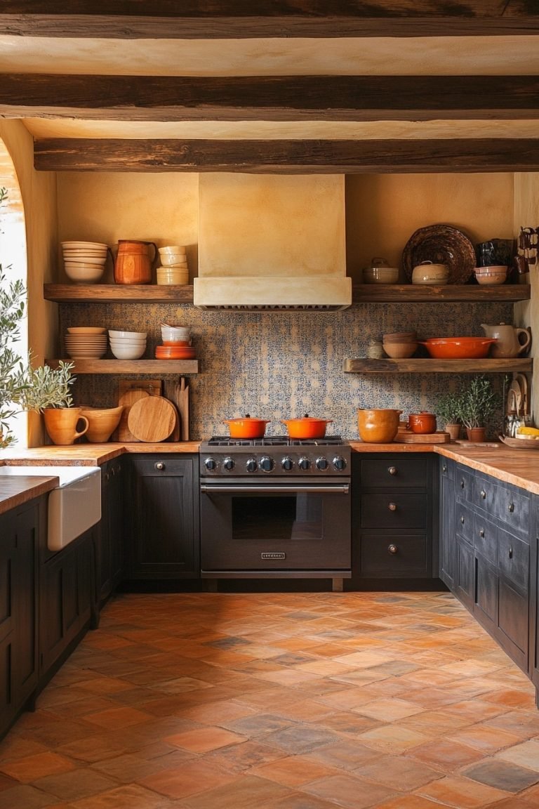 29 Earthy Kitchen Ideas To Incorporate Natural Materials And Tones ...
