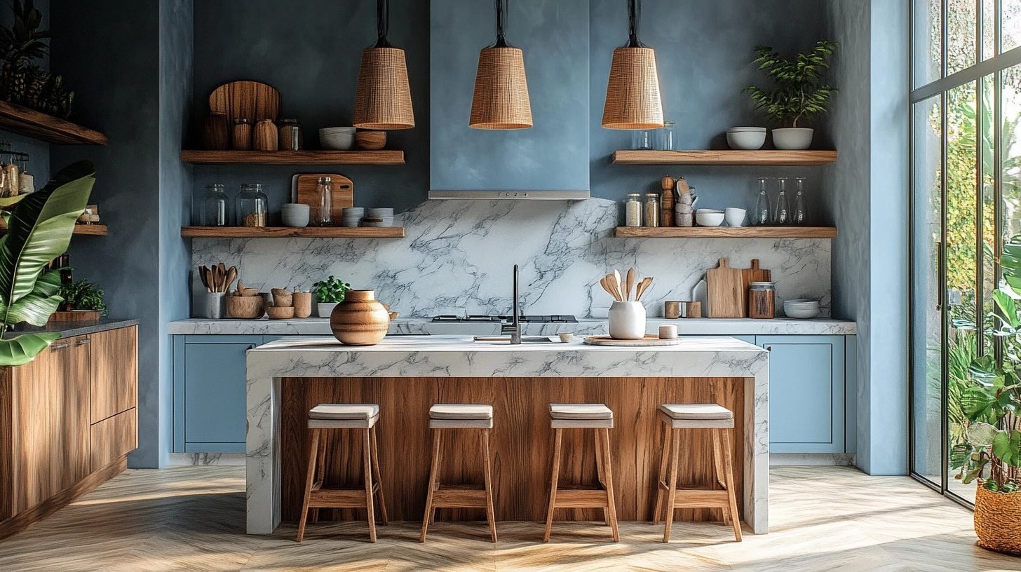 29 Modern Boho Kitchen Ideas To Bring Color And Texture Into Your Space ...