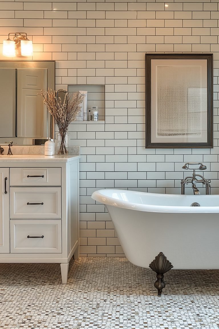 29 Transitional Bathroom Design Ideas For A Modern Yet Traditional Look ...