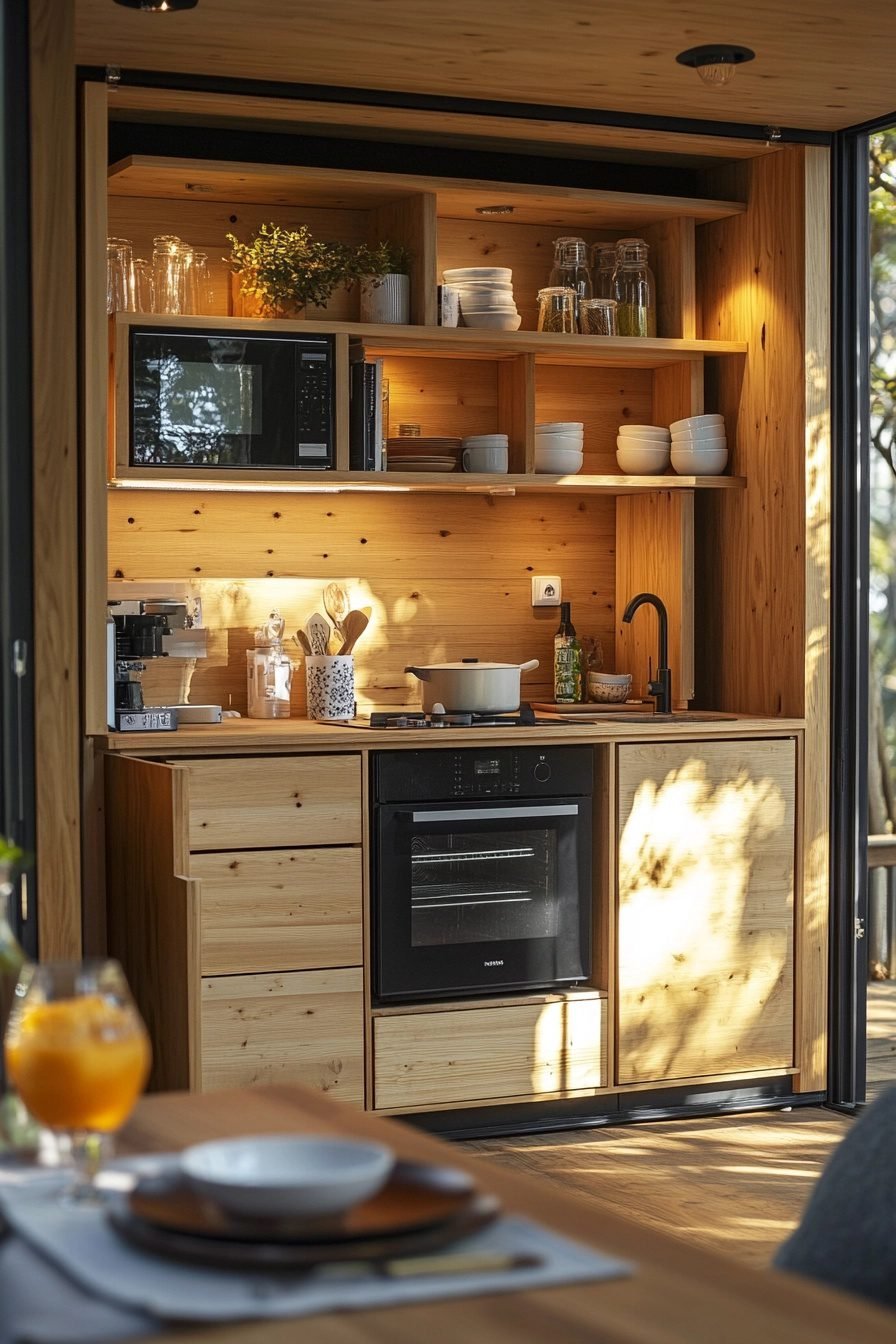 29 Small Cabin Kitchen Ideas That Blend Function And Aesthetic ...