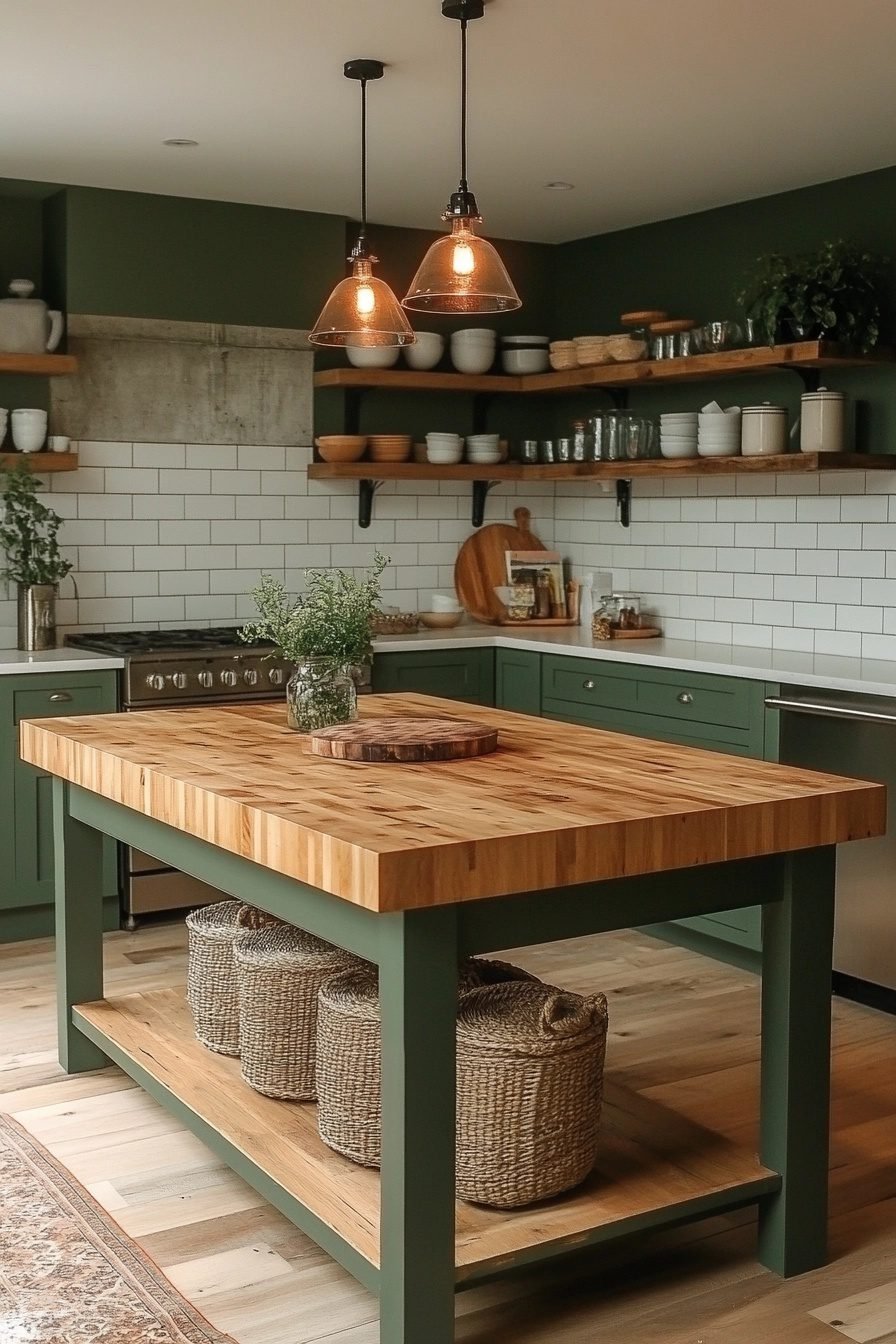 29 Earthy Kitchen Ideas To Incorporate Natural Materials And Tones ...