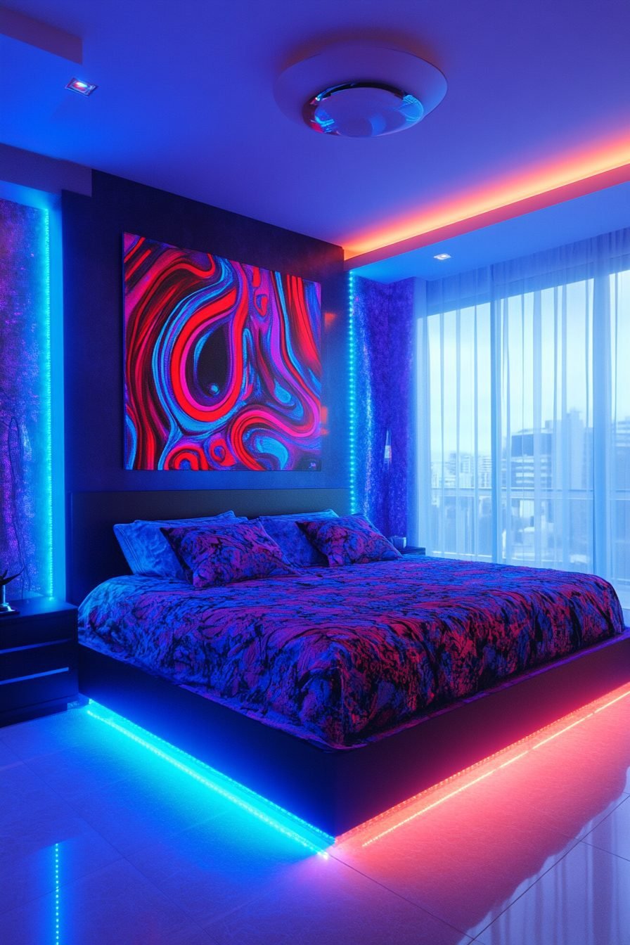 29 Blue Fantasy Bedroom Ideas That Will Turn Your Room Into A ...