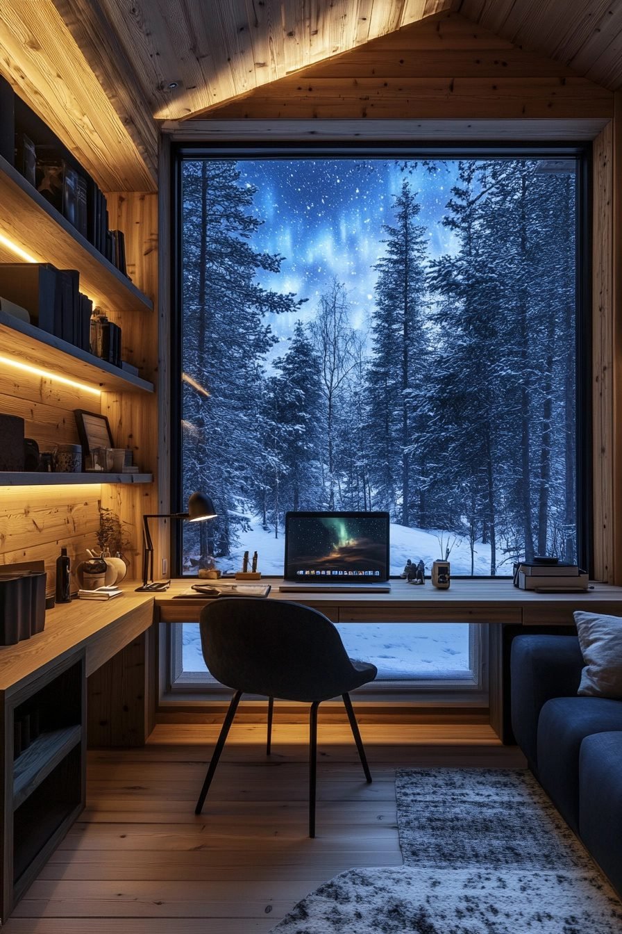 29 Small Nordic Cabin Interior Ideas To Create A Calm And Cozy Vibe ...