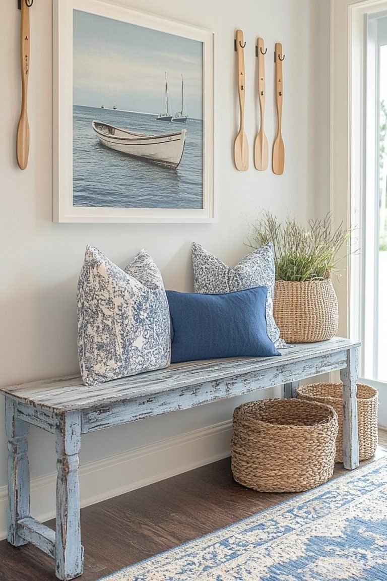29 Coastal Farmhouse Decor Ideas That Blend Rustic Charm With Oceanic ...