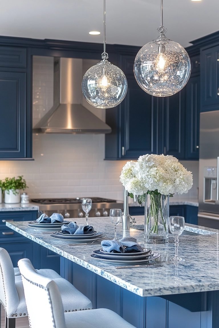 29 Coastal Preppy Kitchen Ideas To Bring The Charm Of The Coast Indoors ...