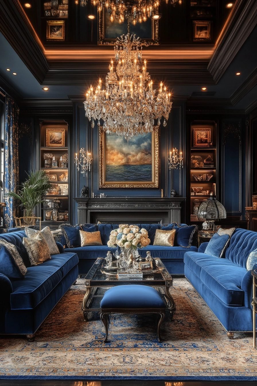 29 Coastal Preppy Living Room Decor Ideas For A Stylish Seaside ...