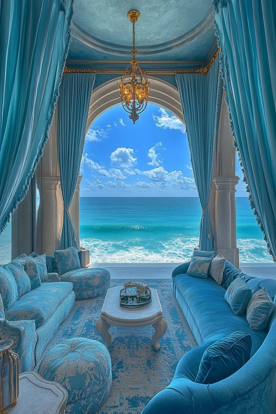 29 Beach Lounge Room Ideas: From Sandy Tones To Ocean Blues - Courtneys ...