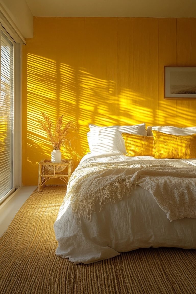 29 Yellow Fantasy Bedroom Ideas To Bring Sunshine And Magic Into Your Room - Courtneys World