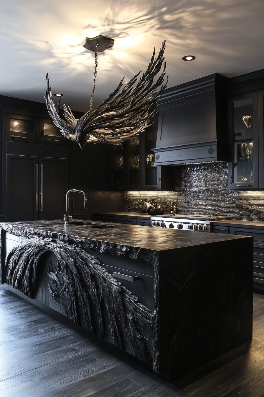 29 Western Gothic Kitchen Ideas For A Unique And Edgy Design ...