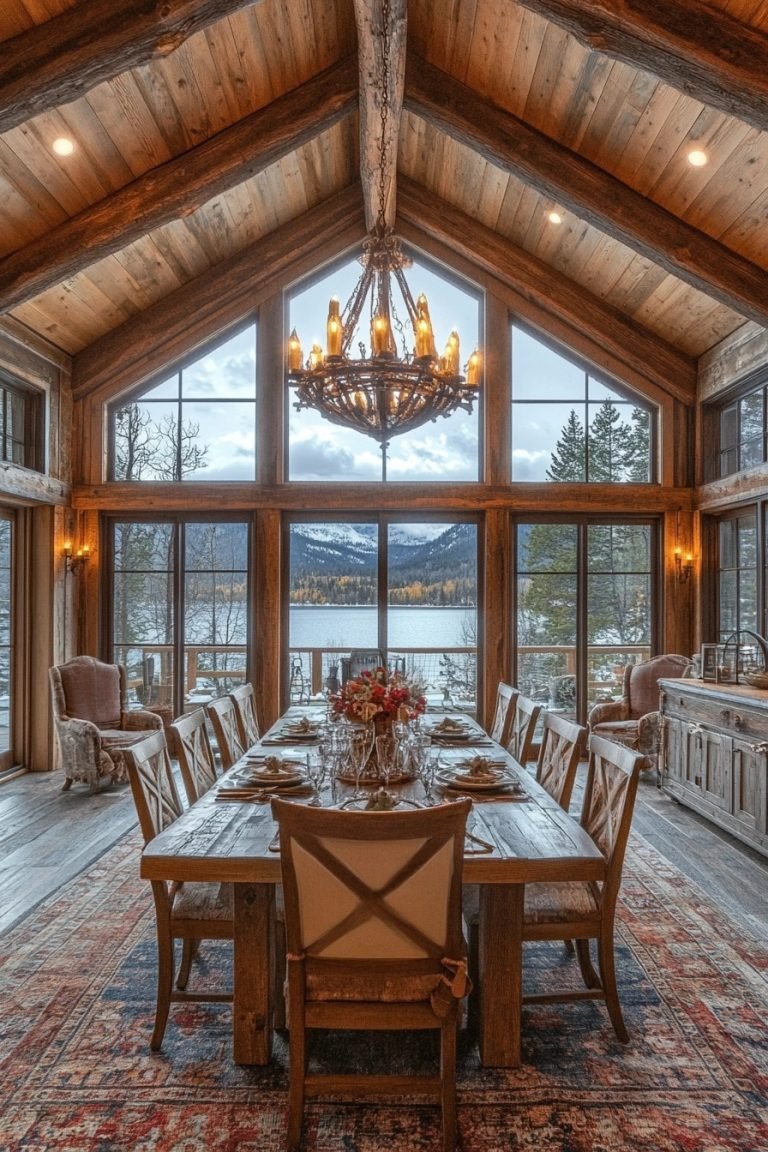 29 Cabin Decorating Ideas For A Wilderness Getaway - Courtneys World