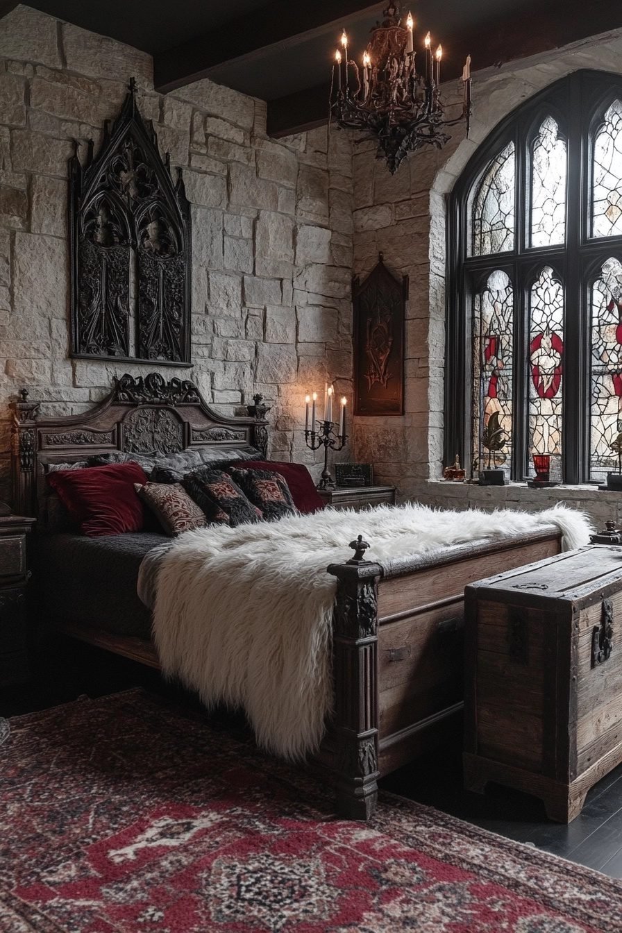 29 Western Gothic Decor Bedroom Ideas For A Hauntingly Stylish Bedroom ...