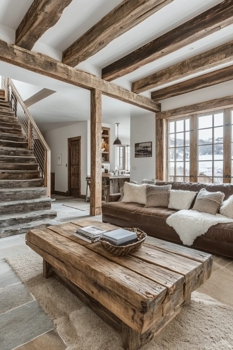 29 Rustic Living Room Ideas For A Cozy And Country-Inspired Look ...