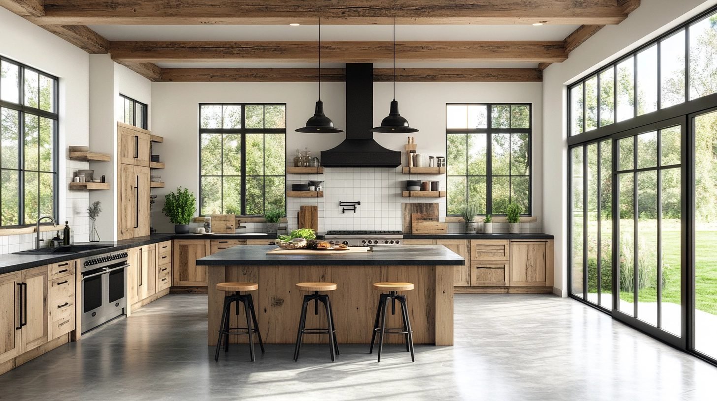 29 Rustic Modern Kitchen Ideas For A Timeless Yet Trendy Design ...