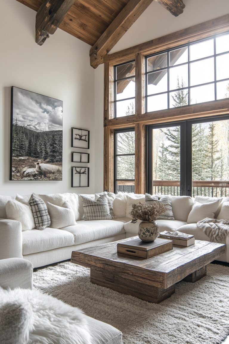 29 Rustic Living Room Ideas For A Cozy And Country-Inspired Look ...