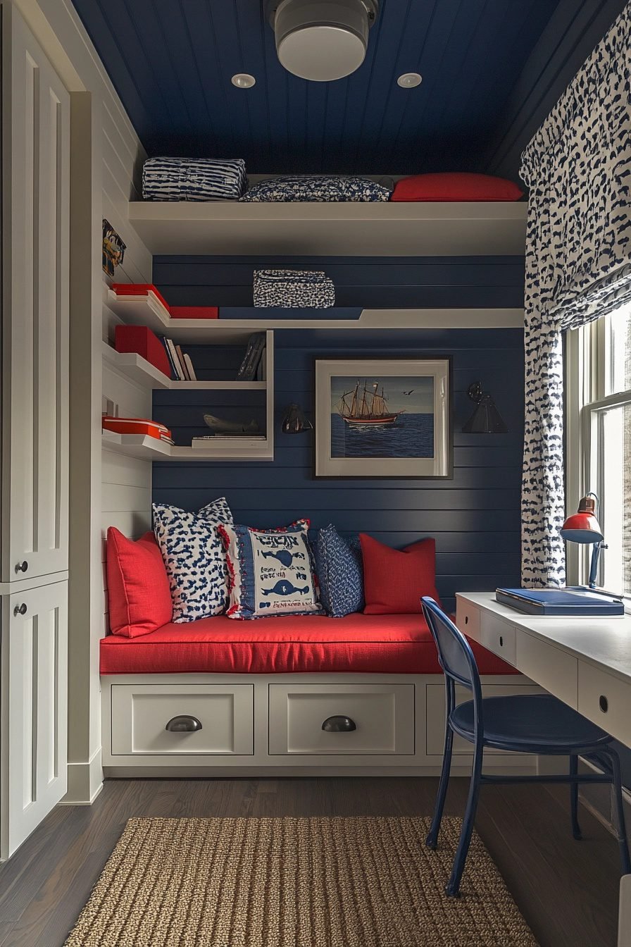 29 Coastal Preppy Dorm Room Ideas To Add Seaside Charm To Your Space ...