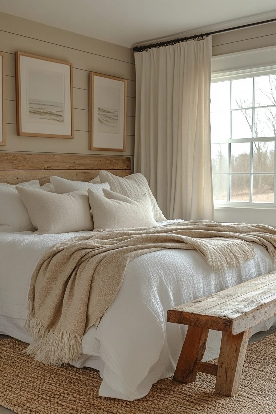 29 Coastal Farmhouse Bedroom Ideas For A Dreamy Seaside Retreat ...
