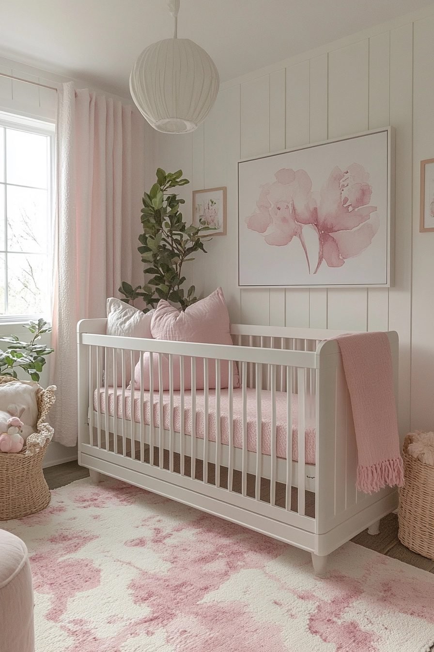 29 Pink Nursery Ideas To Make Your Baby’s Room Feel Magical - Courtneys ...