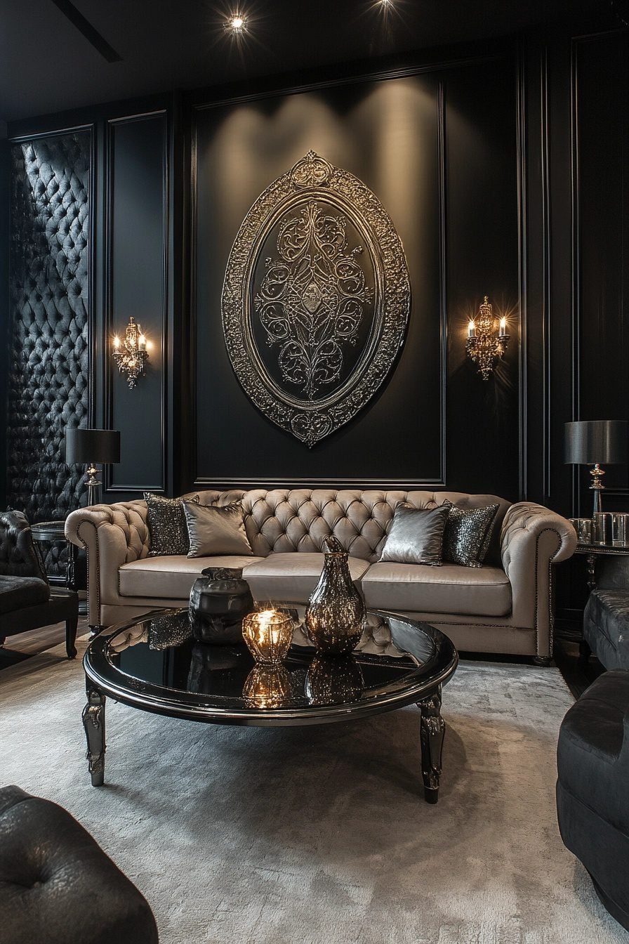 29 Western Gothic Living Room Ideas For A Sophisticated And Edgy Design ...