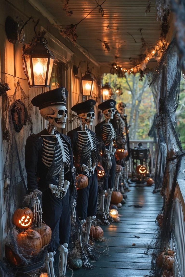29 Halloween Decor Front Porch Ideas For A Spooktacular Welcome ...