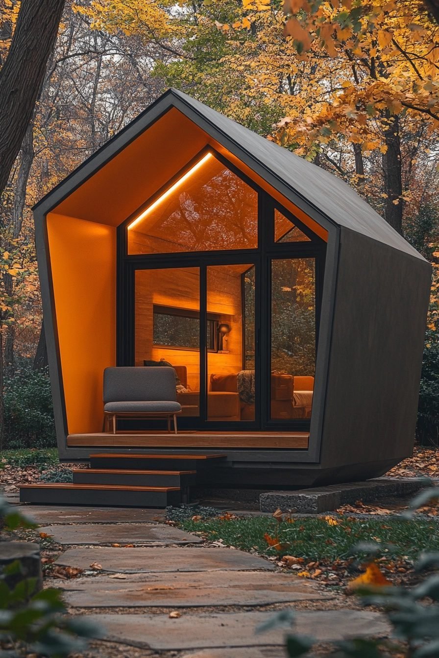 29 Small Cabin Interior Modern Ideas For A Fresh Take On Cabin Living ...