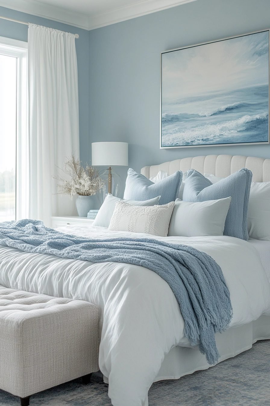 29 Blue Fantasy Bedroom Ideas That Will Turn Your Room Into A ...