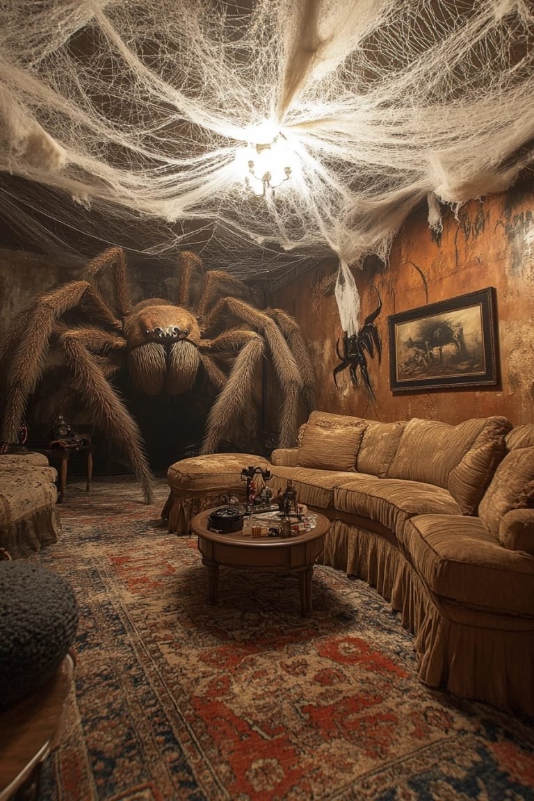 29 Halloween Decor Living Room Ideas For A Stylishly Spooky Makeover ...