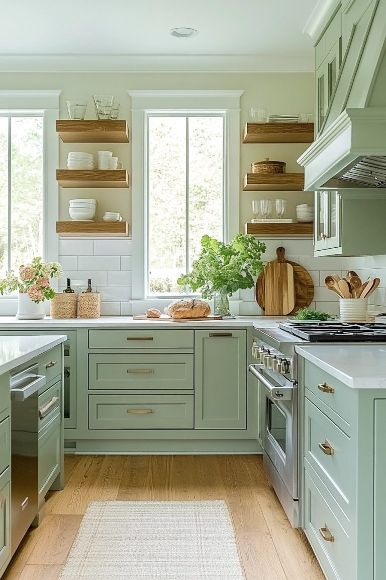 29 Green Kitchen Designs For A Modern And Eco-Friendly Touch ...