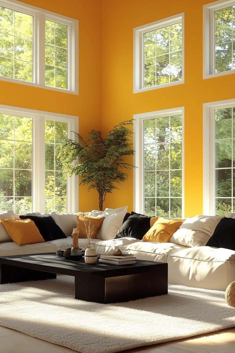 29 Yellow Living Room Ideas To Bring Vibrancy And Charm - Courtneys World
