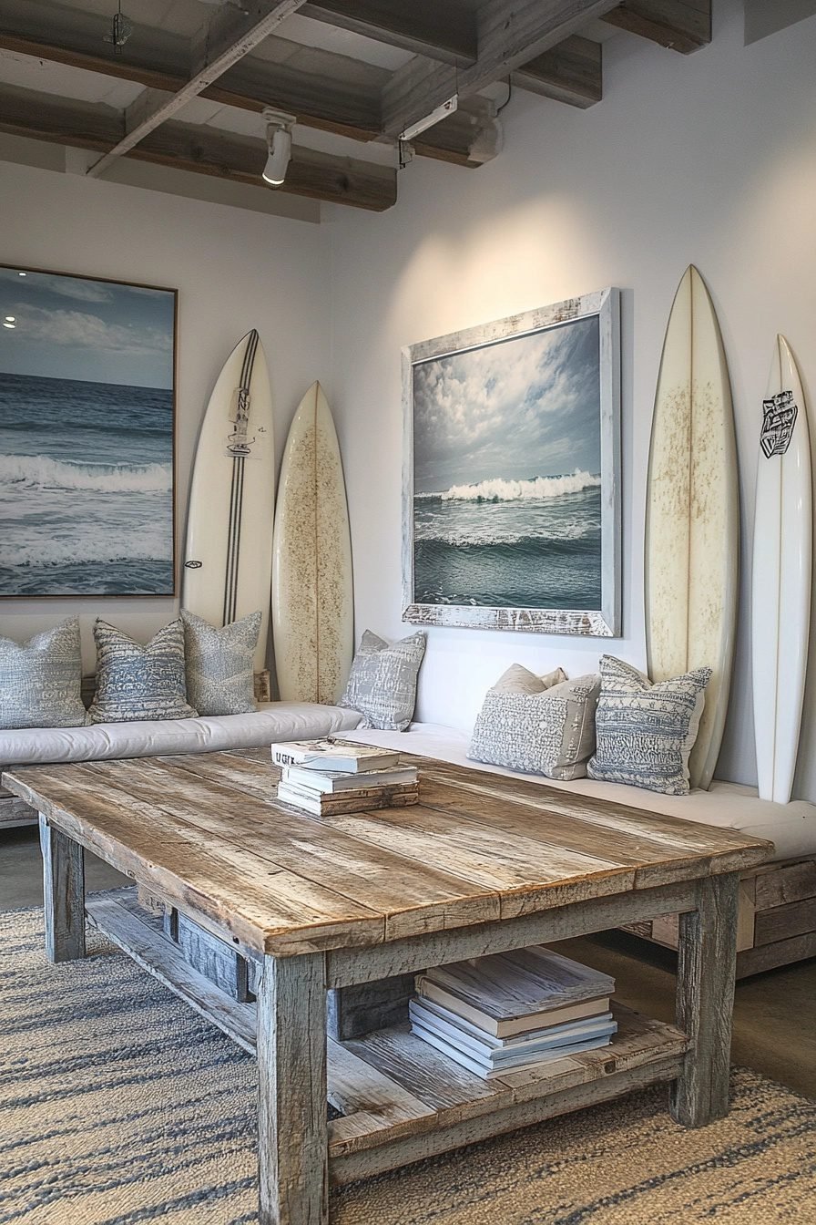 29 Coastal Farmhouse Decor Ideas That Blend Rustic Charm With Oceanic ...