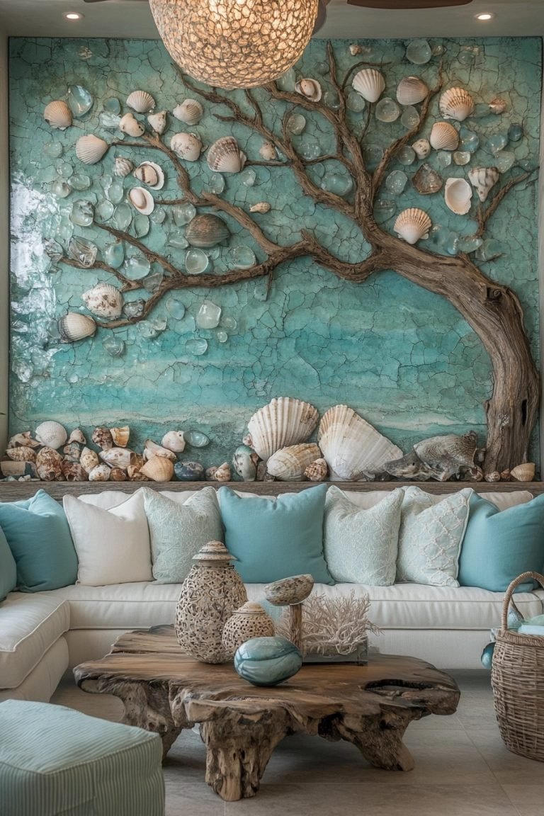 29 Beach Lounge Room Ideas: From Sandy Tones To Ocean Blues - Courtneys ...
